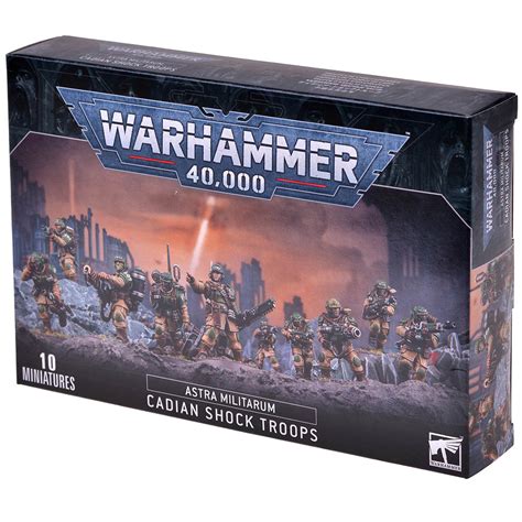 Купить Astra Militarum Cadian Shock Troops в магазине Hobby Games