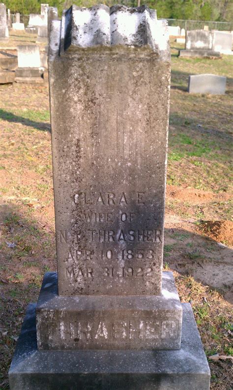 Clara E Lout Thrasher 1853 1922 Mémorial Find A Grave
