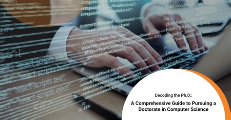 Phd In Computer Science A Comprehensive Guide
