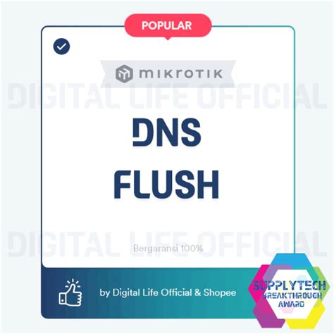 Jual Konfigurasi Mikrotik Dns Flush Shopee Indonesia