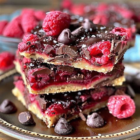 Best 12 Decadent Dark Chocolate Raspberry Pie Bars An Easy Artofit