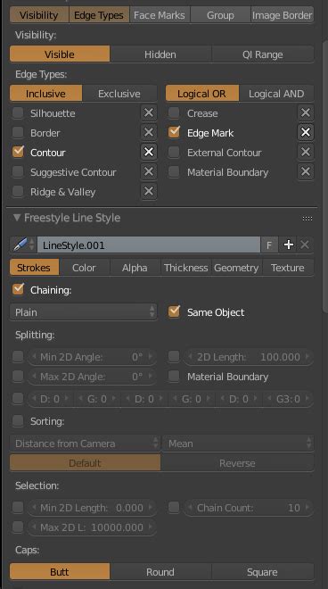 Objects Can T Switch Off Freestyle Render Lines Transparency Cycles Blender Stack Exchange