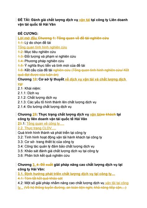 Nháp đề cương khoá luận Nháp đề cương khóa luận đã được chữa Khóa luận tốt nghiệp Studocu