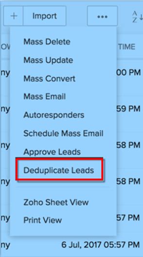 How To Delete Multiple Duplicates In Zoho Crm Consult2manage