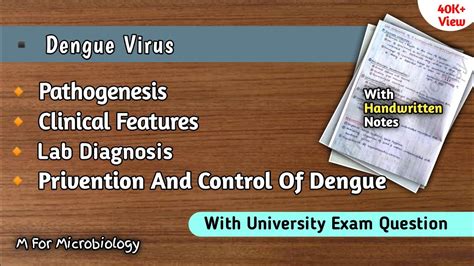 Understanding Dengue Virus Pathogenesis Clinical Features Diagnosis And Prevention Galaxy Ai