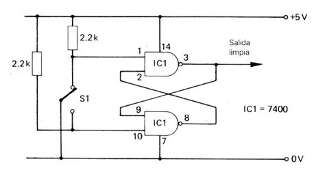 Ttl Debouncing Switch Cb1361e