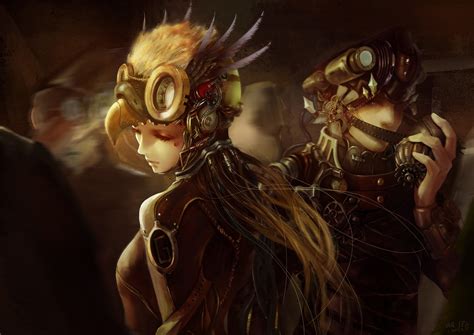 Steampunk Anime Girl Wallpapers Top Free Steampunk Anime Girl