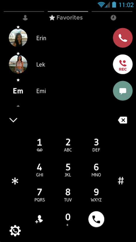 Theme Dialer Flat Black White Apk For Android Download