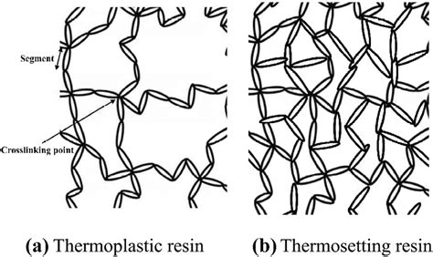Schematic Illustration Of Molecular Chain Network Structure Of Polymer Download Scientific Diagram