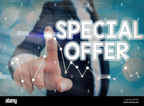 Conceptual Hand Writing Showing Special Offer Concept Meaning Selling Product Or Service At A