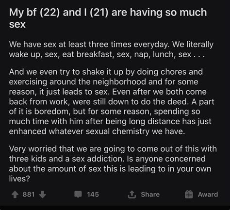 Okay Okay We Get It You Have Lots And Lots Of Sex R Ihavesex
