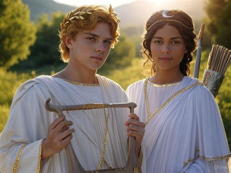 Apollo And Artemis Siblings And Their Roles In Greek Mythology