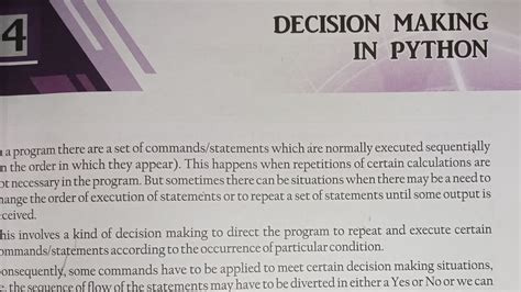 Class8 Ch 4decision Making In Python Computerclass8