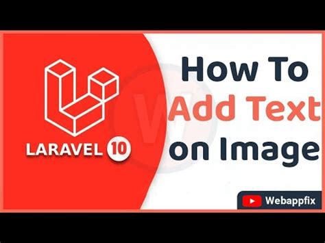 How to Add Text on Image in Laravel | Text on Image | Image to Text | Laravel 10 Add Text on ...