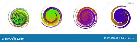Vortex Vector Background Templates For Logo Design Leaflets Or Presentations Vector