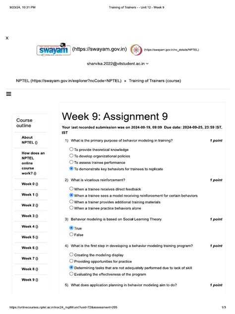 Week 9 Answers Of Nptl Exam Pdf