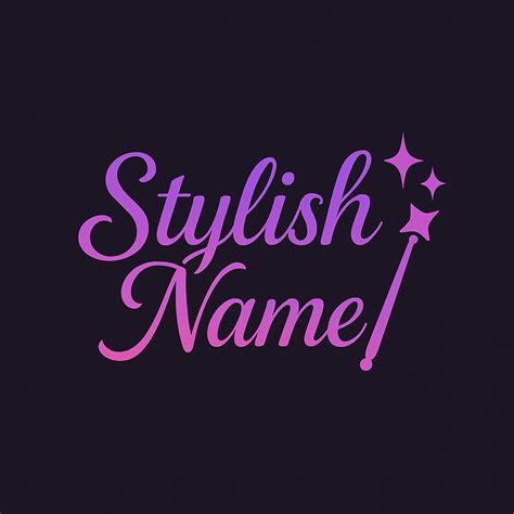 Stylish Name Name Style And Design Generator Online 2025