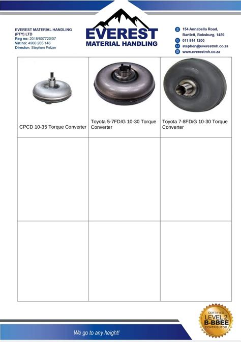 Stephen Pelzer On Linkedin Torque Converters On Promotion