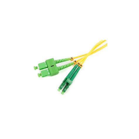 PATCHCORD ŚWIATŁOWODOWY SM M DUPLEX SC APC LC APC Sklep Opinie Cena Eltrox pl