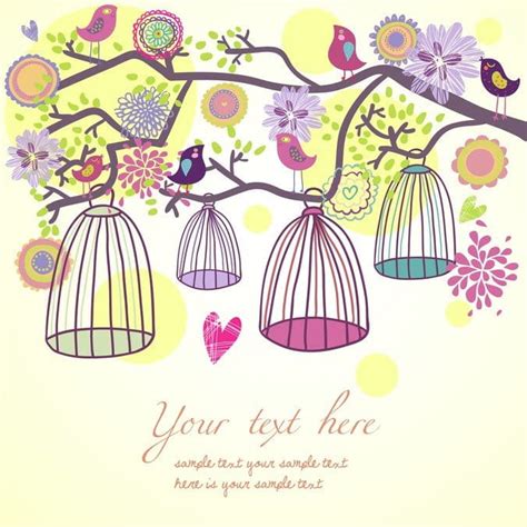 귀여운 새 벡터 1 Eps Uidownload