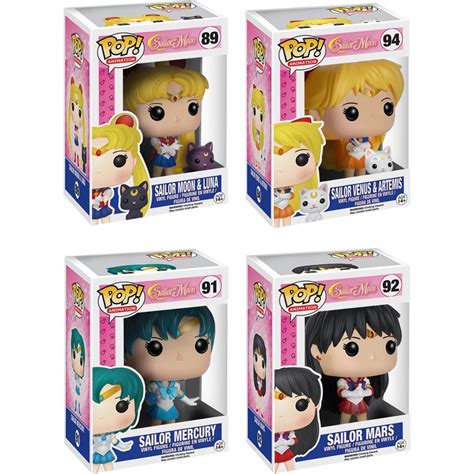 Best Buy: Funko Sailor Moon Collectors Set POP! Vinyl Figures Multi ...