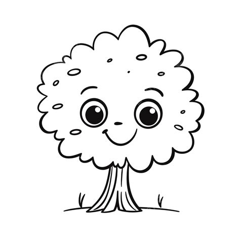 Tree Drawing Outline