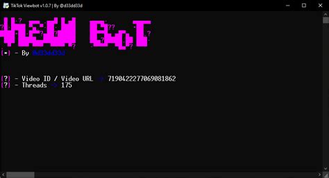 GitHub Rxde TikTok Viewbot Fast Proxyless Viewbot Using Session