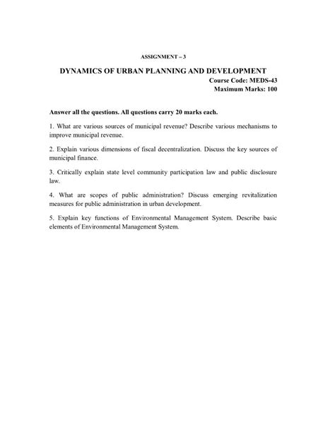 Ignou Meds 43 Solved Assignment 2025 26 English Medium Ignou Solved