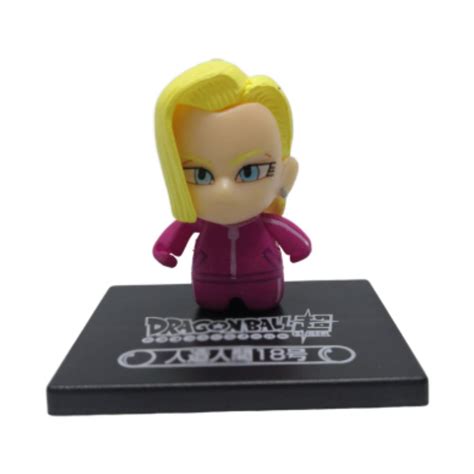 Figure Chibi Android 18 Dragon Ball Z Dbz 3cm Shopee Brasil