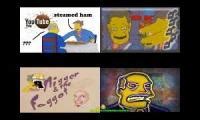 An Every Steamed Hams Ytp Video Quadparison Youtube Multiplier