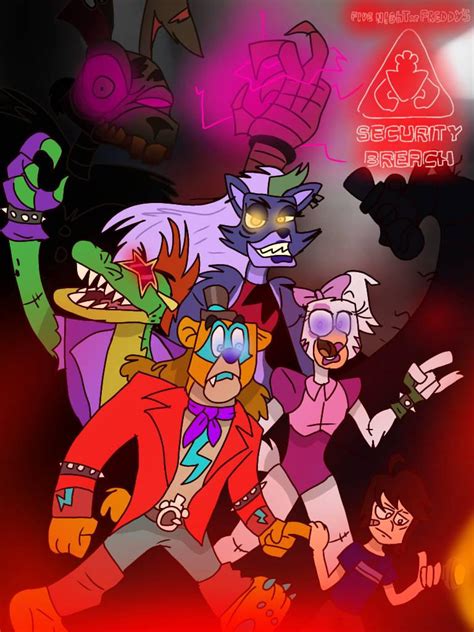 Five Night At Freddys 9 Security Breach Movie By Lionshishka On Deviantart