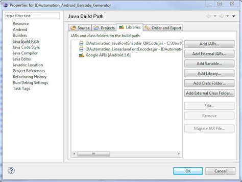 Android Barcode Fonts Generator App