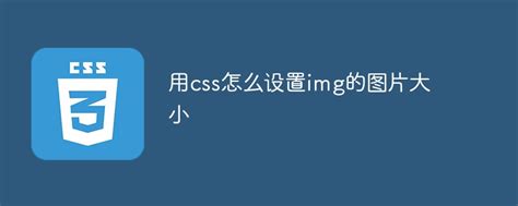 用css怎么设置img的图片大小 站长资讯网