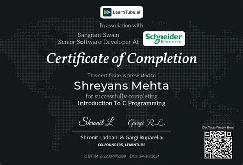 Programming Cprogramming Learningjourney Professionalgrowth Learntube Shreyans Mehta