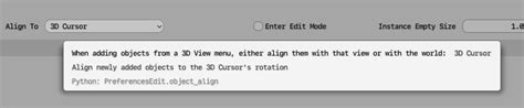 Scripting How Do I Change Viewport Alignment Of Newly Created Objects With A Python Command