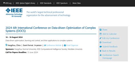 ieee 2024 6th international conference on data driven optimization of