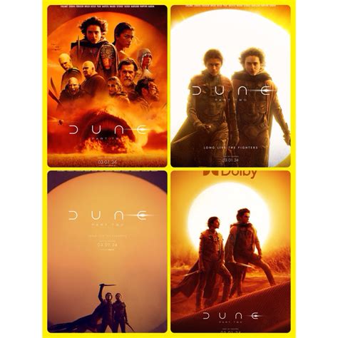 โปสเตอร์ Dune Part 2 ดูน ภาค 2 ขนาด 11 5 X 16 5 นิ้ว A3 Shopee Thailand