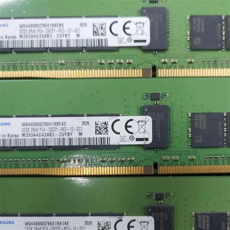 32G 2RX8 DDR4-2933Y ECC REG伺服器记忆体M393A4G43AB3-CVF_虎窝淘