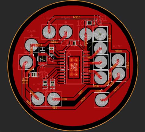 Solved Ground Plane For Circle Pcb Autodesk Community