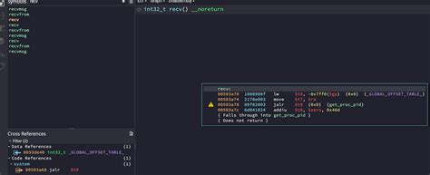 Symbol Issue With MIPS ELF S That Use GLOBAL OFFSET TABLE To Set Gp Issue 3112 Vector35