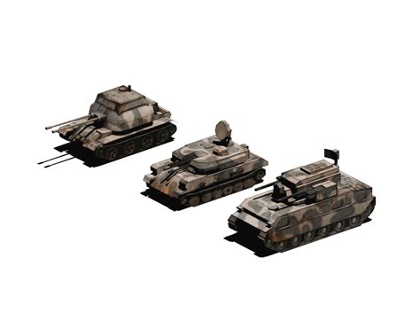 Quad Cannon Image Candc Generals Visual Reality Mod For Candc Generals