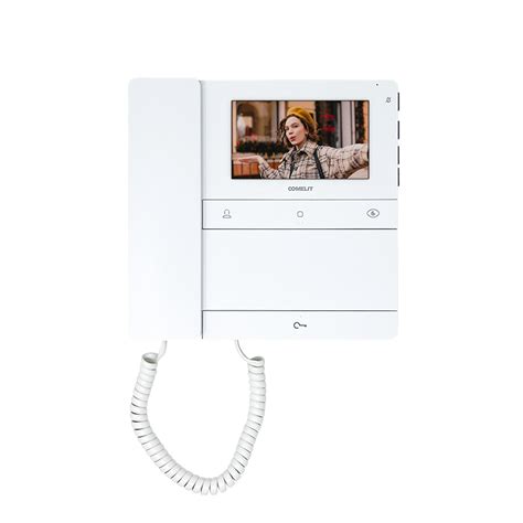 Videocitofono People A Cornetta Per Sistema Simplebus Comelit PL