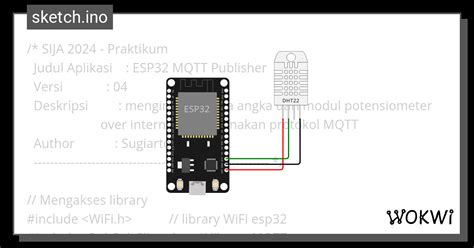P5 Mqttpublish Wokwi Esp32 Stm32 Arduino Simulator