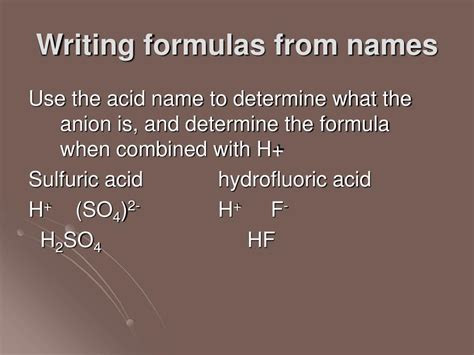 PPT Chemical Formulas PowerPoint Presentation Free Download ID 4484473