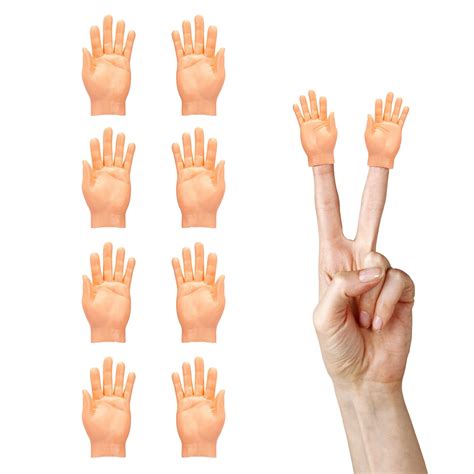 Buy Tiny Hands For Fingers Mini Hands Pcs Small Rubber Hands Puppets Tiny Hands For Your