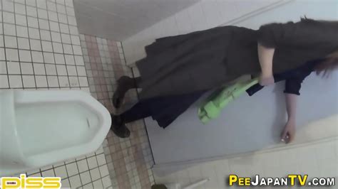 Asian Sluts Urinating In Restroom