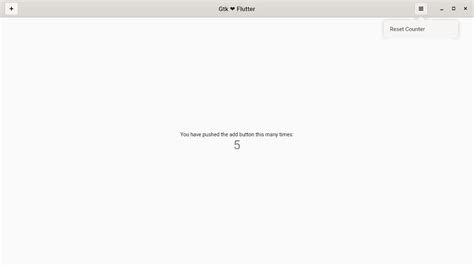 gtk 0 5 5 flutter package