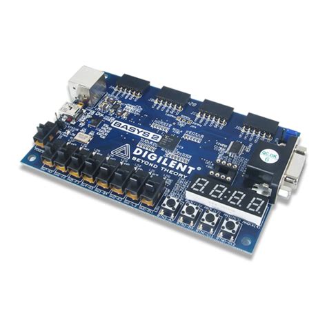 Digilent Basys 2 Reference Manual Pdf Download Manualslib