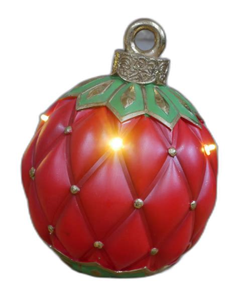 Small Light Up Christmas Bauble On The Square Emporium
