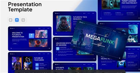 Megafunk - Futuristic Keynote Presentation Incl. futuristic & concept ...